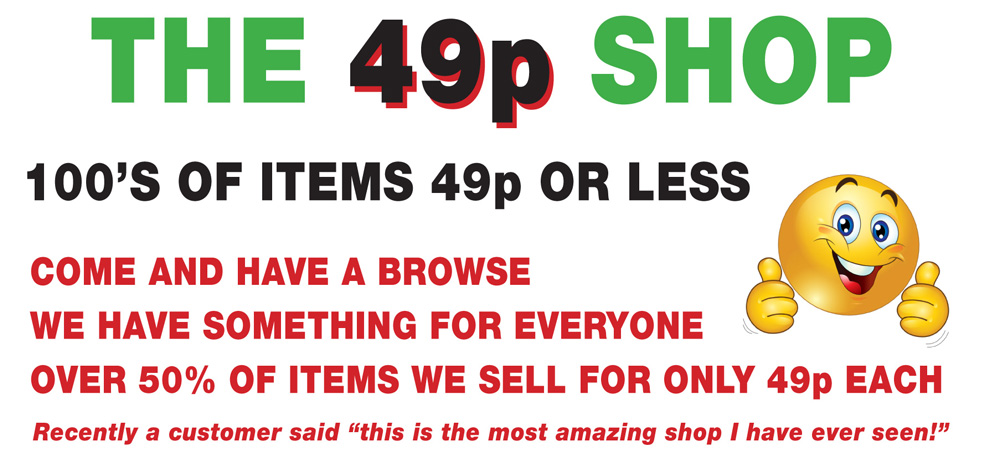 49p Shop – Bargain Products from 49p